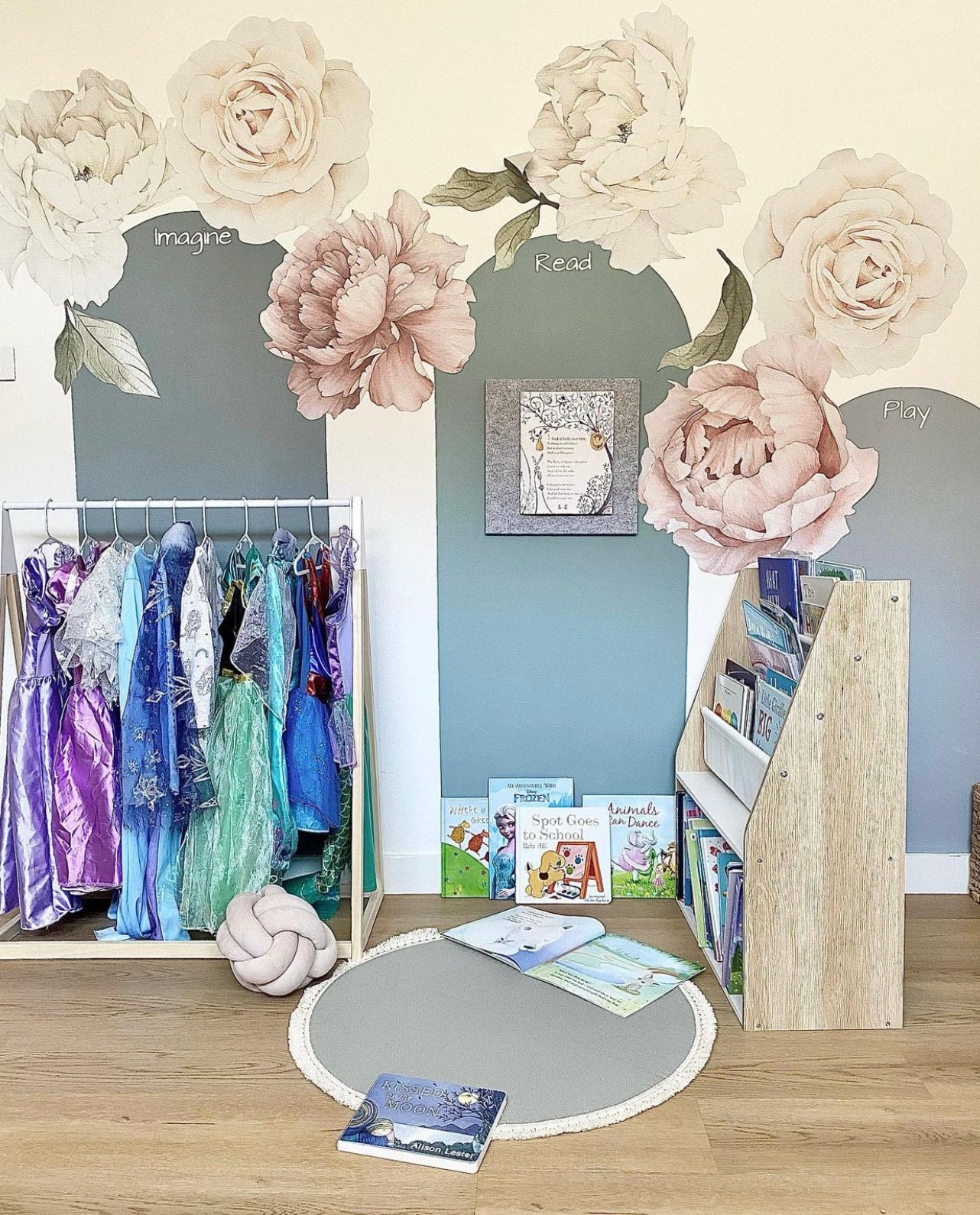 Genuine Leather Play Mat - Grey | Three Tots