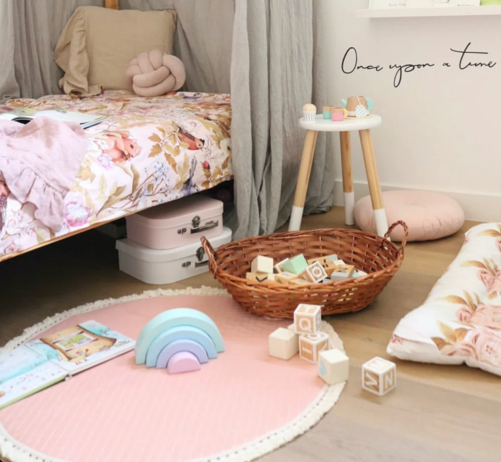 Genuine leather play mat | Three Tots